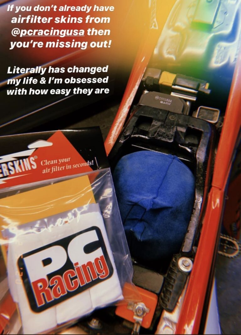 FilterSkin for Most Small or Pod Filters (PC1344) – PC RACING USA